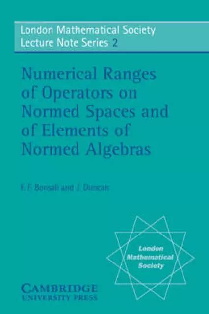 numerical ranges of operators on normed spaces and of elements of