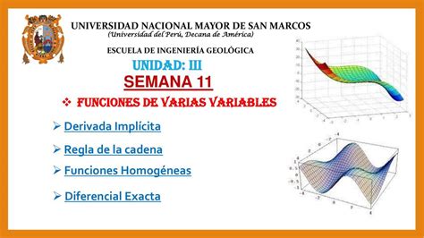 Semana 11 Funciones De Varias Variables Rosa Cabello Udocz