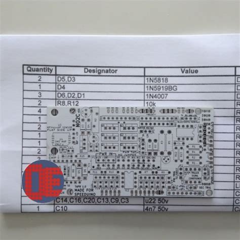 Jual PCB NO2C ECU Speeduino Kab Malang Depoinovasi Electronics