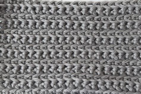Front And Back Loop Single Crochet How To Crochet Rich Textures Crochet