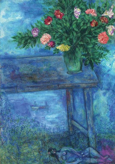 Marc Chagall Naked Under A Table Painting By Dan Hill Galleries Pixels