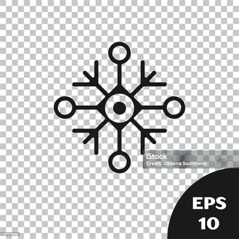 투명 한 배경에 격리 된 블랙 눈송이 아이콘입니다 벡터 일러스트레이션 0명에 대한 스톡 벡터 아트 및 기타 이미지 0명 12월 1월 Istock