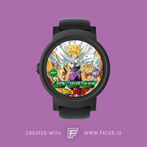 Goku0taku UR Teen Gohan Watch Face For Apple Watch Samsung Gear S3 Huawei Watch And More