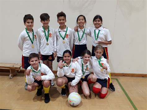U11s Mixed Netball Tournament Winners Merton Court Prep School