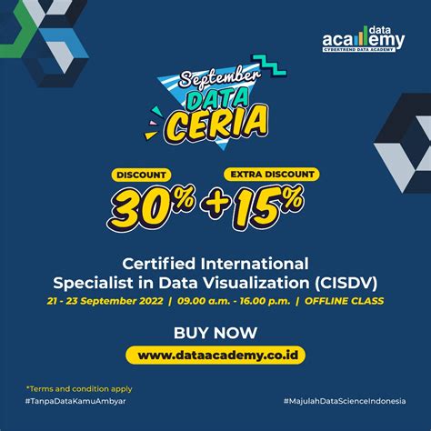 Certified International Specialist In Data Visualization Data Academy