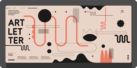 기하학적 모양의 컴포지션 디자인에 대한 추상적 배경입니다 조직에 대한 스톡 벡터 아트 및 기타 이미지 조직 합성 이미지 책자 Istock