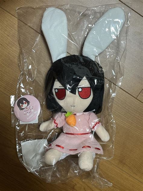 新品未開封 因幡てゐ ふもふもてゐ。 東方ぬいぐるみシリーズ22 特典バッチ付き メルカリ