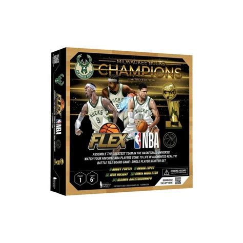 Flex Nba Milwaukee Bucks Champions Limited Edition One Player Starter Set