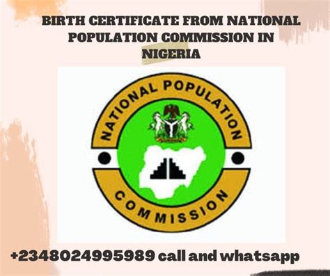 Process Your Nigeria Birth Certificate From Npc Travel Ads Nigeria