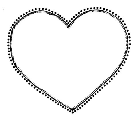 Payday Clipart Black And White Heart