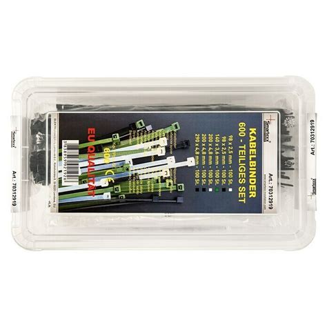 Kabelbinder Set 600 Tlg Bauhaus