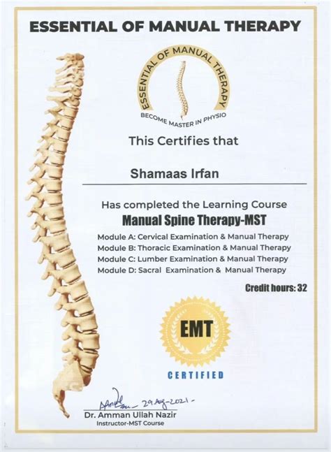 Dr Shamaas Irfan On Linkedin Dr Shamaas Irfan Is Now Certified In