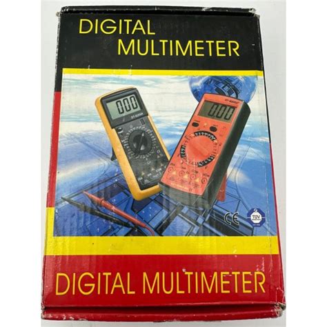 Miernik cyfrowy prądu multimetr lcd uniwersalny dt 9208a L66 SKUP