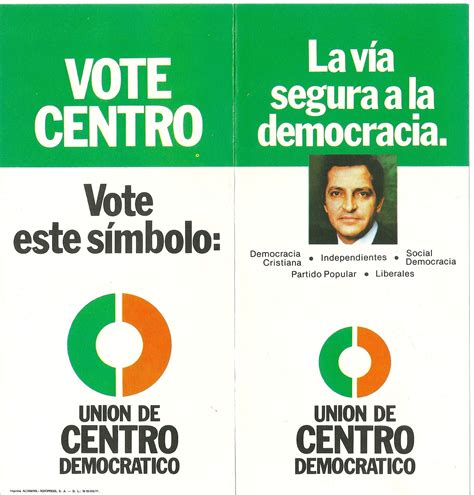 Folleto De Ucd 1977 Traspapelados
