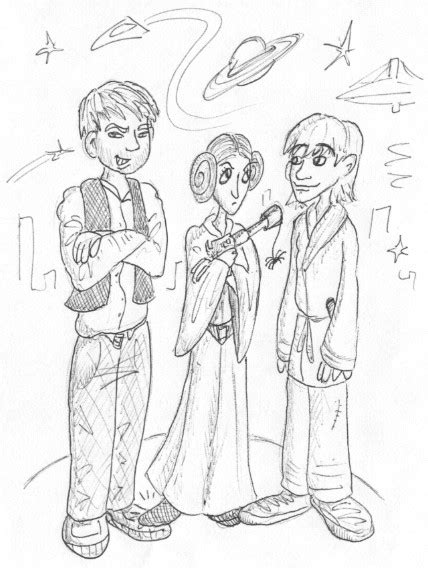 Star Wars Han Leia Y Luke By Ganchitos On Deviantart