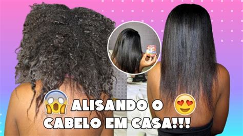 PROGRESSIVA CASEIRA DE PÓ ROYAL O MELHOR ALISAMENTO NATURAL em Cabelo Crespo YouTube