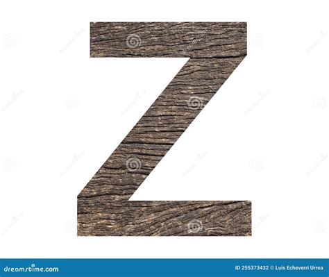 Uppercase Letter Z Of The Alphabet Rustic Tree Cortex Texture Stock Illustration Uppercase Letter Z Of The Alphabet Rustic Tree Cortex Texture Stock Illustration