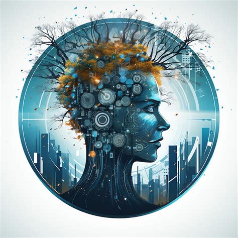 Bright Future Logo Vector Background Premium Ai Generated Image