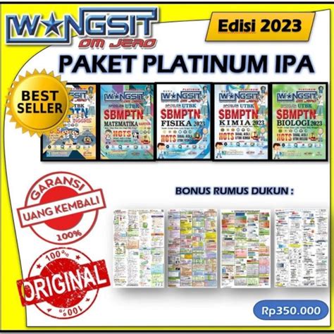 Jual WANGSIT PLATINUM IPA SPOILER SNBT Paket Buku Wangsit Om Jero
