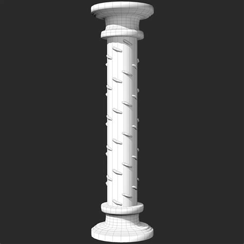 3d File Column・3d Print Design To Download・cults