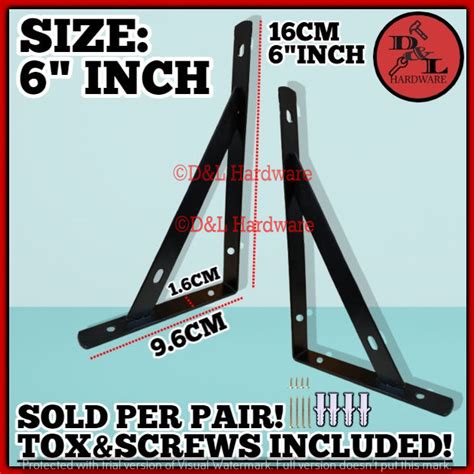 D 3115 1pair Wall Shelf Bracket Thin Metal Triangular Bracket With
