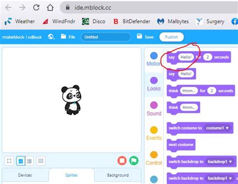 Mblock Say Block Not Available Software Makeblock Forum