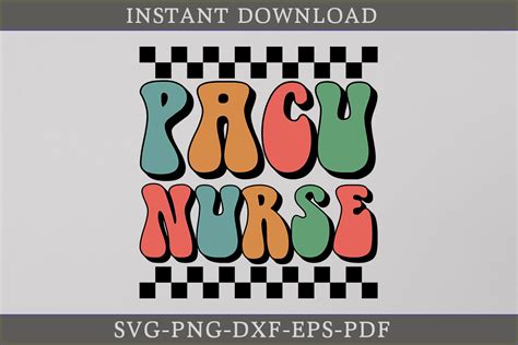 PACU Nurse Retro SVG Shirt Graphic By CraftDesign Creative Fabrica