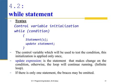Chp4 C Control Structures Part2 Iteration Pptx