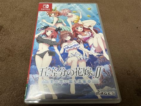 五等分の花嫁∬ 夏の思い出も五等分 Nintendo Switch メルカリ