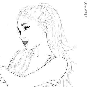 7 Inhabituellement Coloriage Ariana Grande Pics Idee De Coloriage