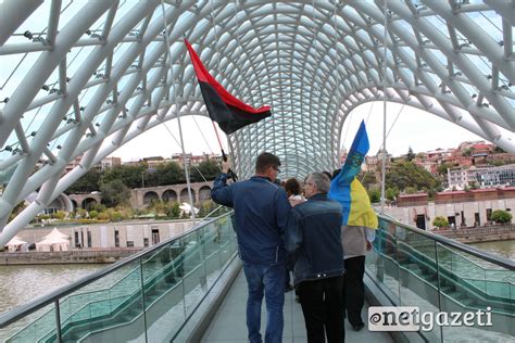 თბილისში უკრაინის მხარდამჭერი აქცია მსვლელობა გაიმართა [ფოტო] Netgazeti • აქცია • მსვლელობა