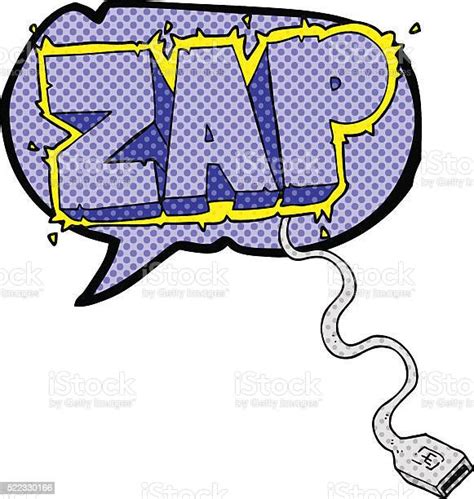 코믹북 언어 버블 만화 Usb 케이블 Usb 케이블에 대한 스톡 벡터 아트 및 기타 이미지 Usb 케이블 귀여운 그리기 Istock