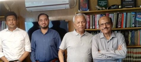 Met With Senior Advocate Of Supreme Court And Former Senator Mr Nehal… Mohammad Mohsen Shad