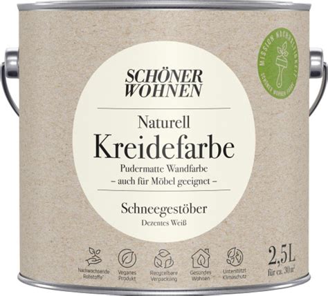 Schöner Wohnen Naturell Kreidefarbe Ltr Kaufland de