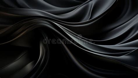 Abstract Wave Pattern In Silk A Smooth And Shiny Backdrop Generated By Ai Stock Image Image