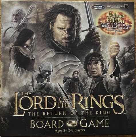 Настольная Игра Властелин Колец Возвращение Короля 2004 на Английском