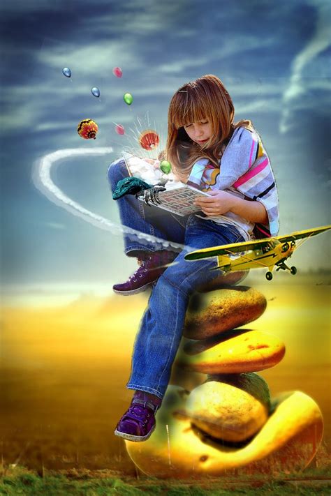 Создай волшебную книгу в Фотошоп Фотографии Идеи для фото Книги