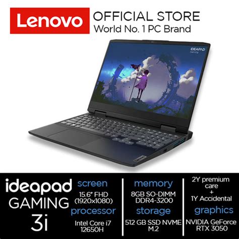 Jual Lenovo IdeaPad Gaming I IAH Core I H GB GB RTX WIN Kota Tasikmalaya