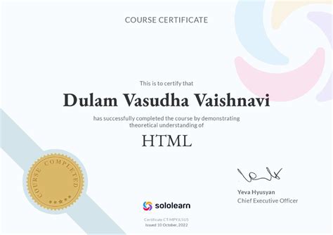 Vasudha Vaishnavi Dulam On Linkedin Sololearn