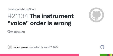 The Instrument Voice Order Is Wrong · Issue 21134 · Musescore