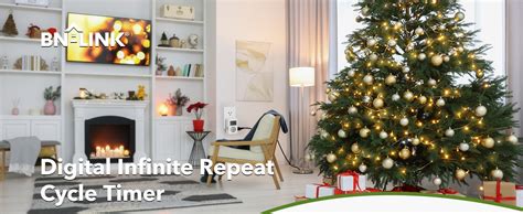 Bn Link Digital Infinite Repeat Cycle Timer For Electrical Outlets Indoor 24 Hour Programmable