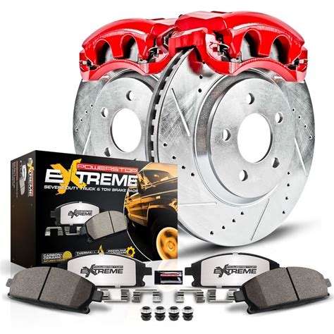 Powerstop Kc5143 36 Z36 Drilled And Slotted Truck And Tow Brake Pad