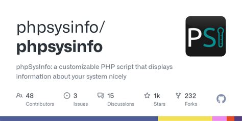 Github Phpsysinfophpsysinfo Phpsysinfo A Customizable Php Script That Displays Information