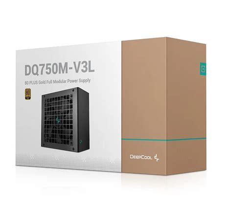 Original deepcool PQ750M V3L 80Plus gold modular power supply low noise ...