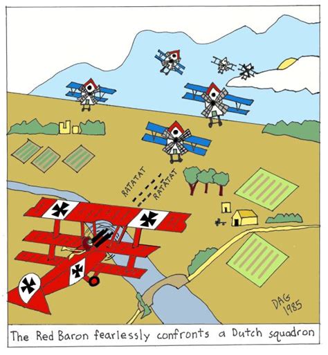 Red Baron” By Carl Dagostino Red Baron Funny Cartoons Red