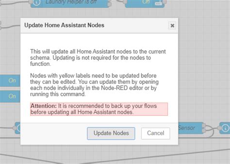 181x Node Red Update Breaks Connection Between Node Red And Home Assistant Node Red Home