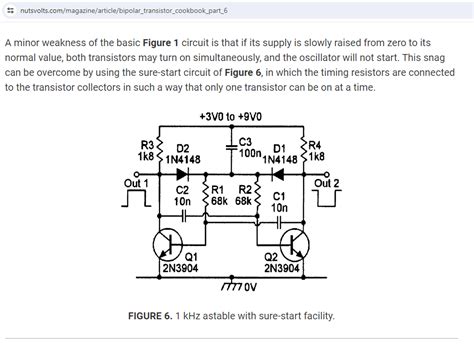 Simple Doorbell Circuit Using Transistors Electrical Engineering