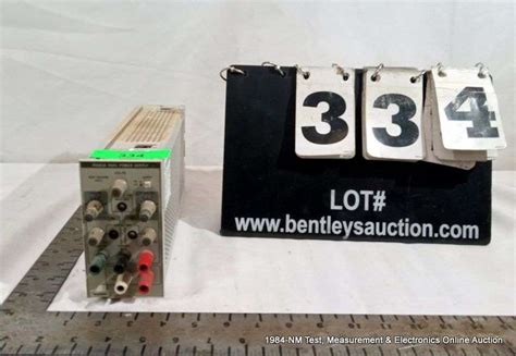 TEKTRONIX PS A DUAL POWER SUPPLY PLUG IN Bentley Associates LLC