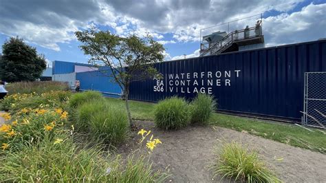 Shipping Container Village Canadian Port City Gets Creative With