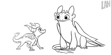Spyro And Toothless Animated By Lanmana On Deviantart